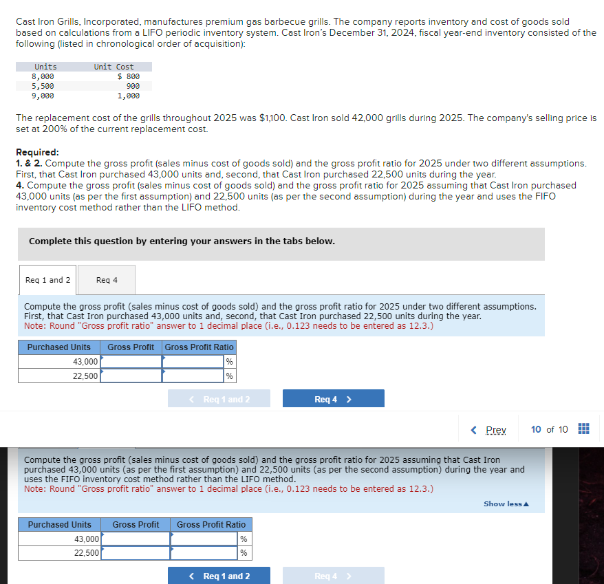 Solved Compute the gross profit (sales minus cost of goods | Chegg.com