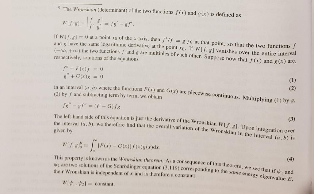 Solved 3.9 Consider a one-dimensional system with | Chegg.com