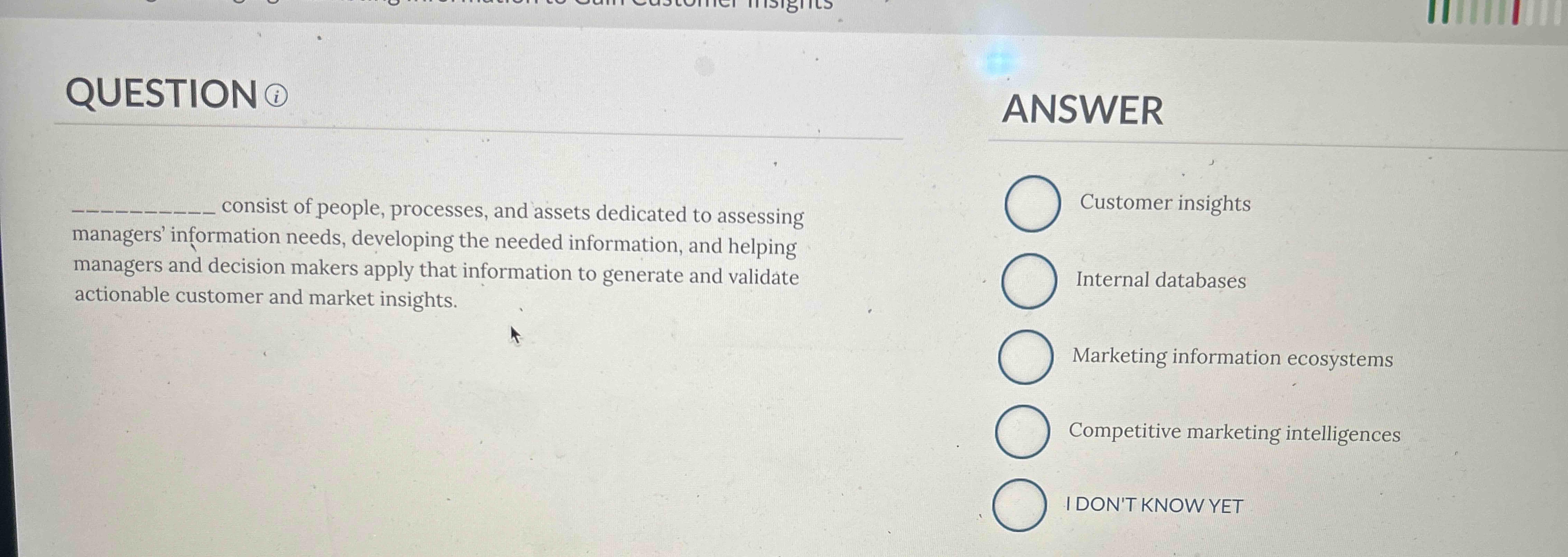 Solved QUESTION ©consist of people, processes, and assets | Chegg.com