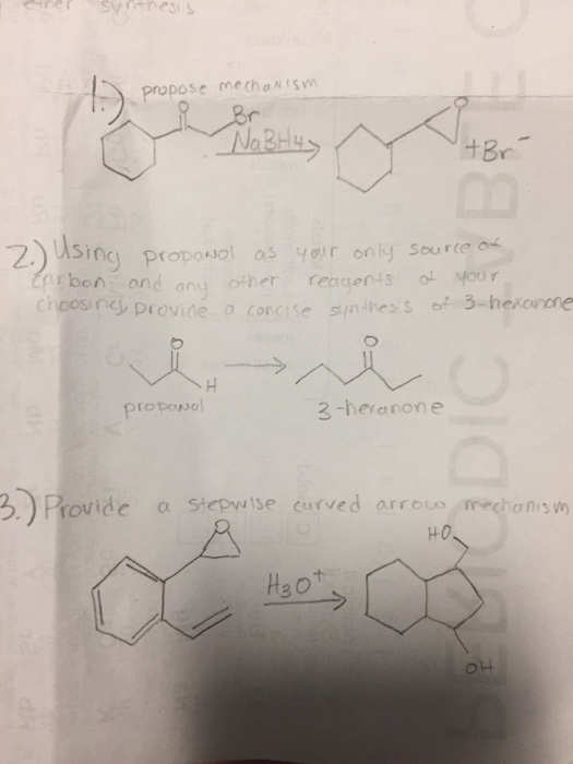 Solved Using propanol as your only source of carbon and | Chegg.com