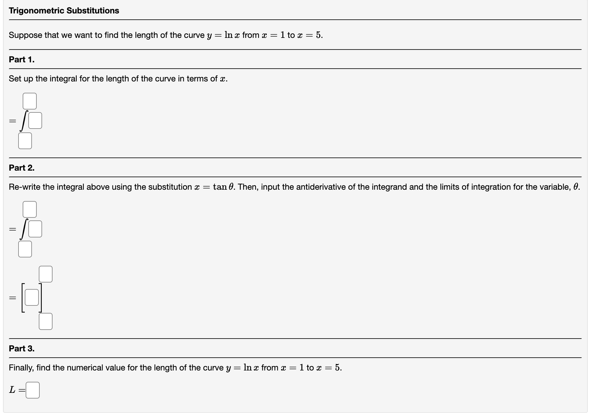 Solved Suppose That We Want To Find The Length Of The Curve 