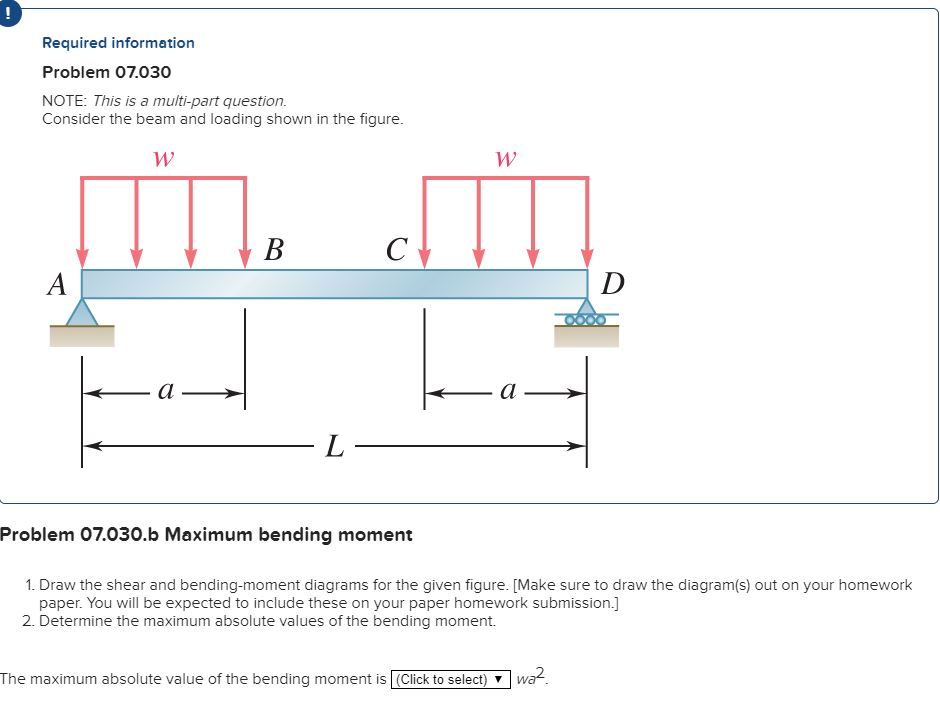 Solved Required information Problem 07.030 NOTE: This is a | Chegg.com