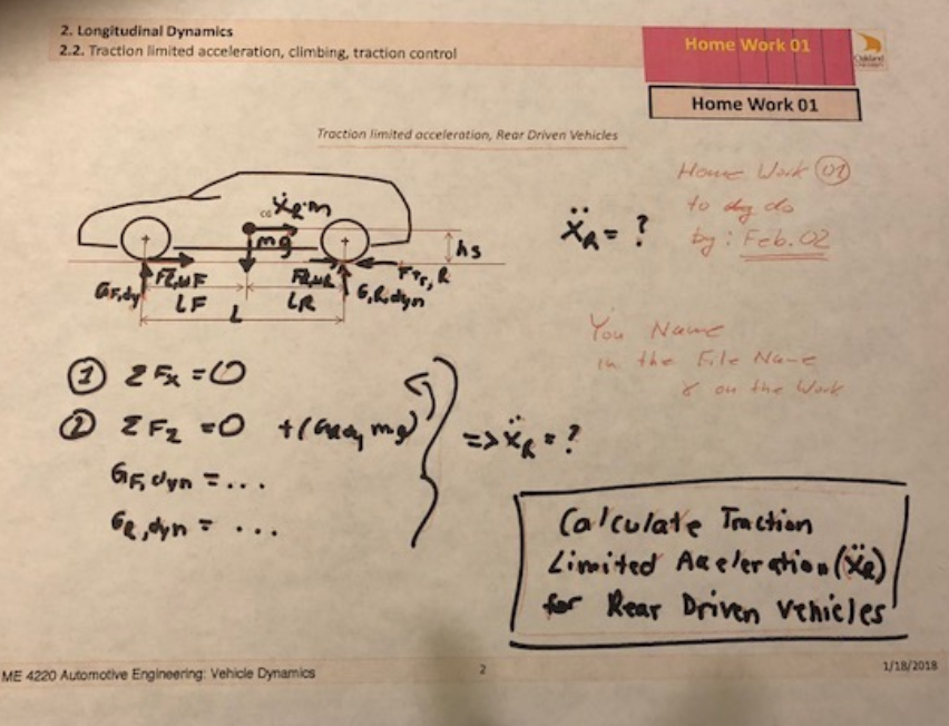 Solved Calculate (as in attached file) ﻿traction limited | Chegg.com