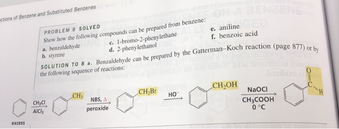 Solved ctions of Benzene and Substituted Benzenes PROBLEM 8 | Chegg.com Solved ctions of Benzene and Substituted Benzenes PROBLEM 8 | Chegg.com