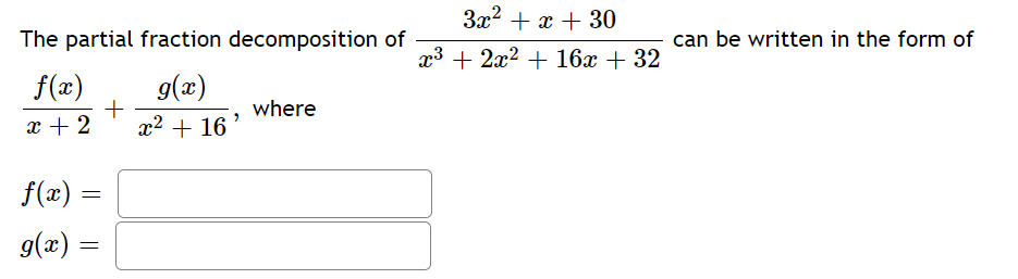 Solved After finding the partial fraction decomposition, | Chegg.com