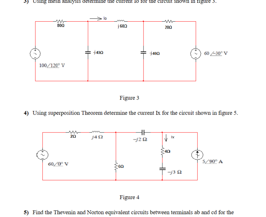 Solved 1) Determine the current labeled is in figure 1 using | Chegg.com