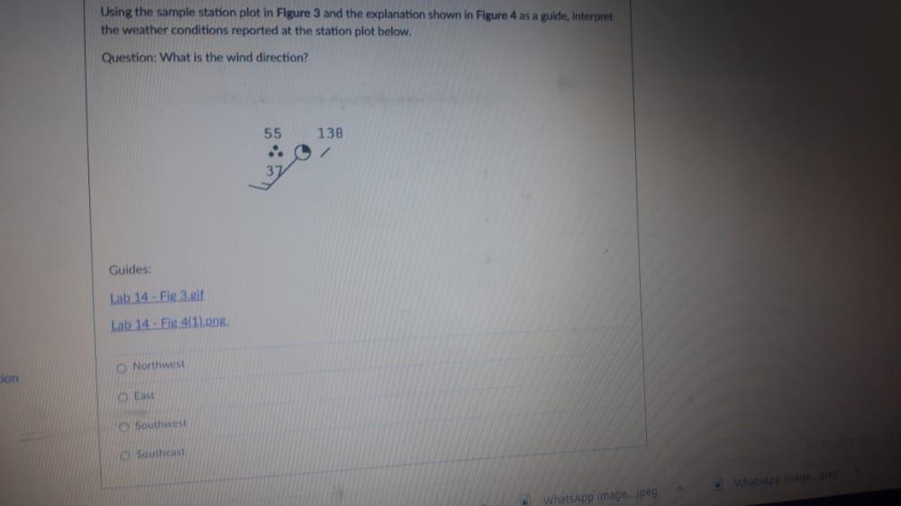 Solved Using the sample station plot in Figure 3 and the | Chegg.com