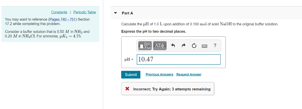 Solved Constants Periodic Table Part A You may want to | Chegg.com