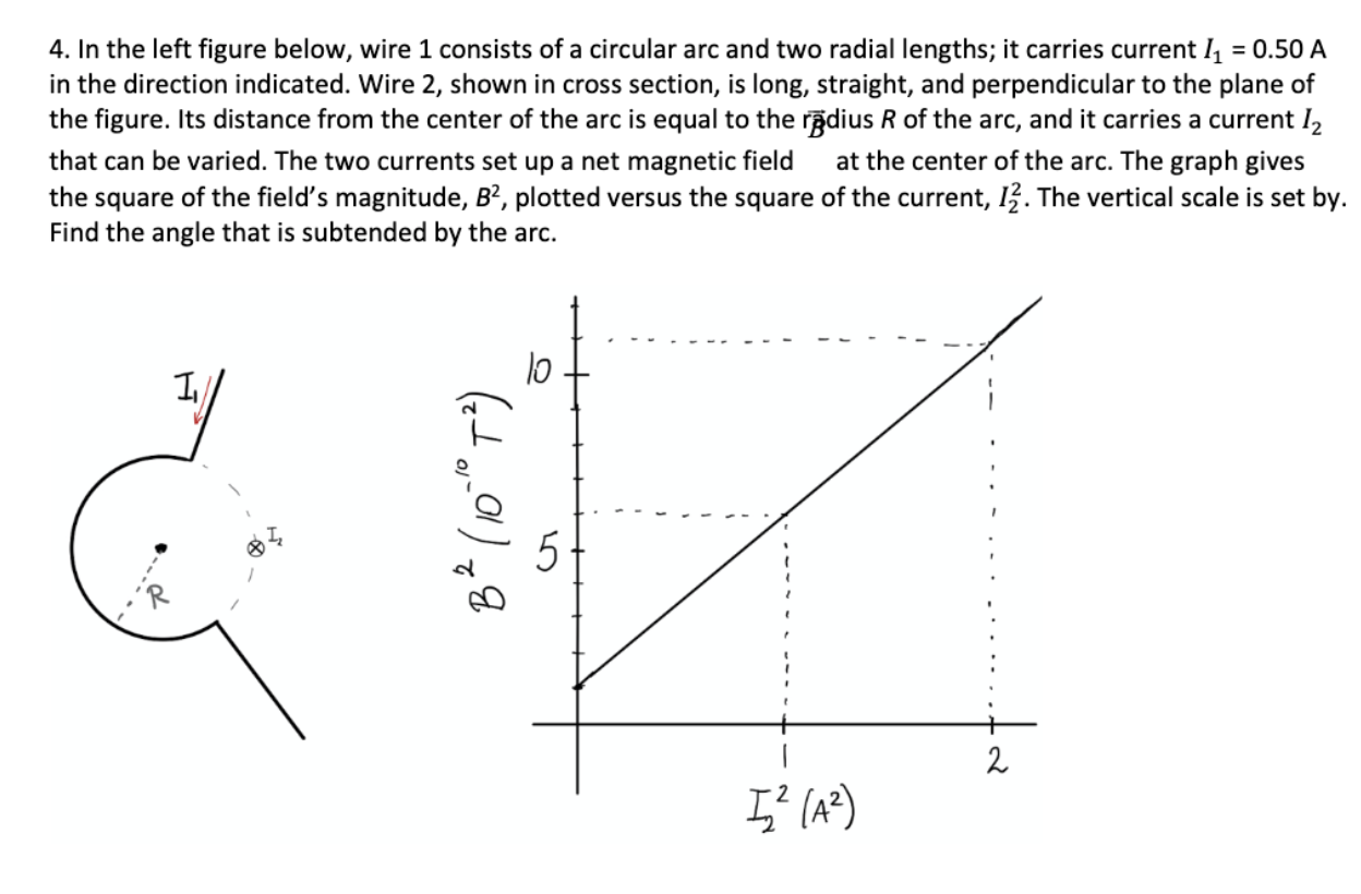 Solved 4. In the left figure below, wire 1 consists of a | Chegg.com