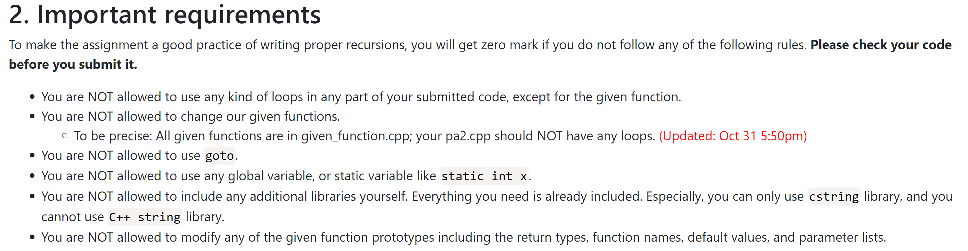 C++ assignment, follow the skeleton code | Chegg.com