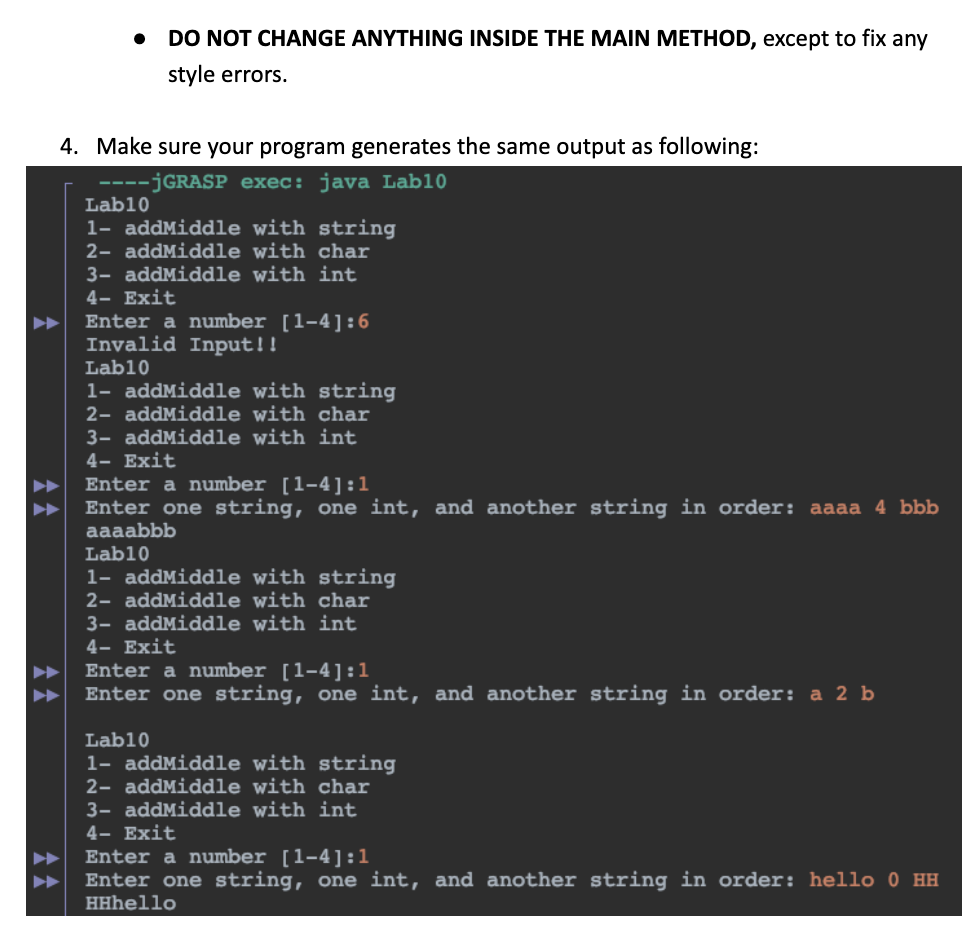 Solved Part 1 9 Points Overloading Methods 1 Create A 1965