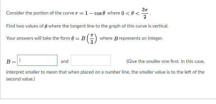 Solved 37 Consider the portion of the curve r = 1- cos where | Chegg.com
