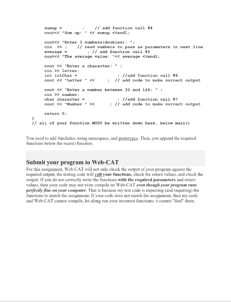 Solved In this project, you use a basic library function, | Chegg.com