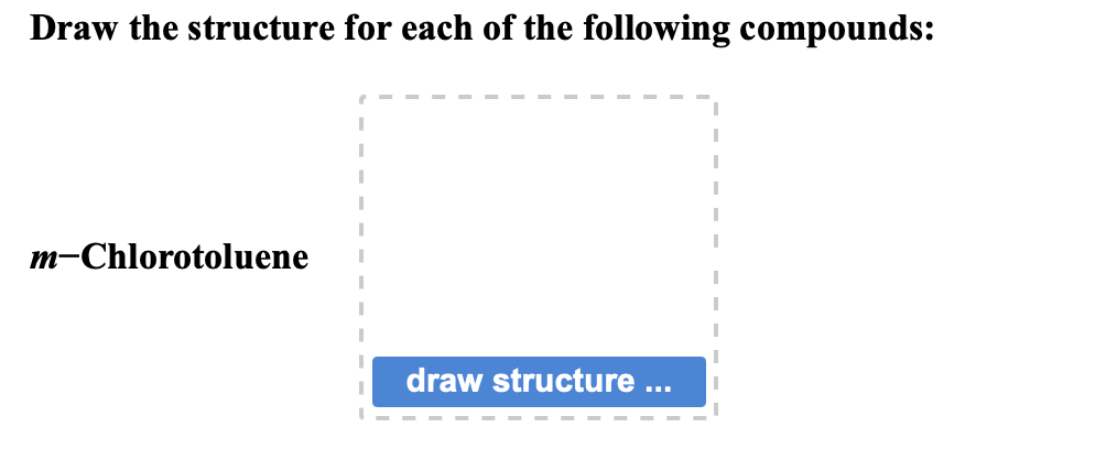 Solved Draw the structure for each of the following | Chegg.com