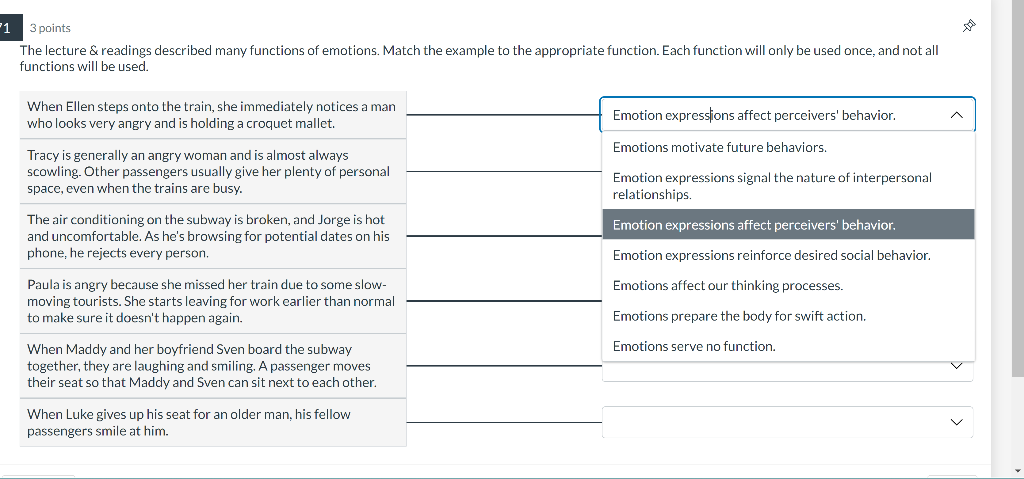 Solved 3 points The lecture \& readings described many | Chegg.com