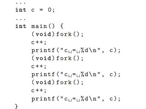 Solved Consider the following C program: a) How many | Chegg.com