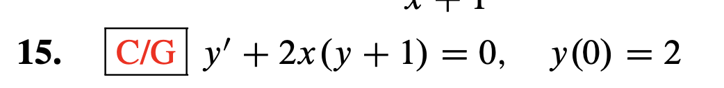 Solved In Exercises 13-16 solve the initial value problem | Chegg.com