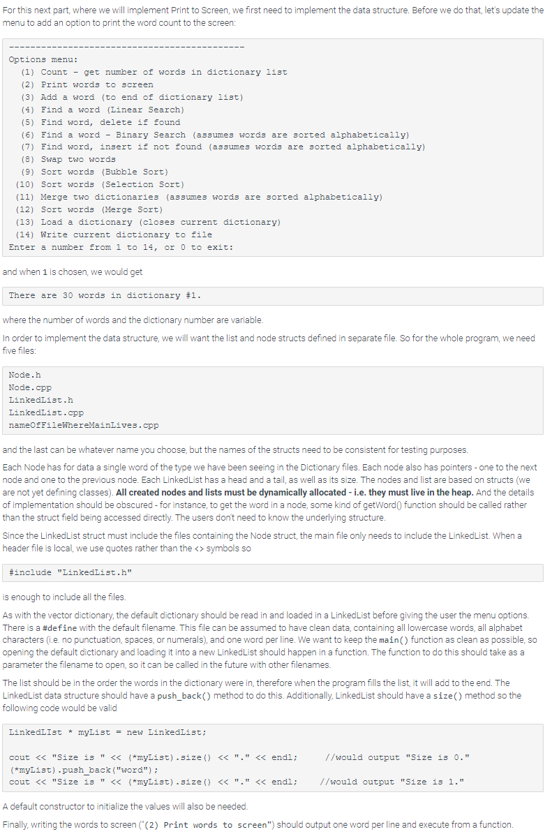 Solved Bi Directional Linked List Is The First Of Several 8868