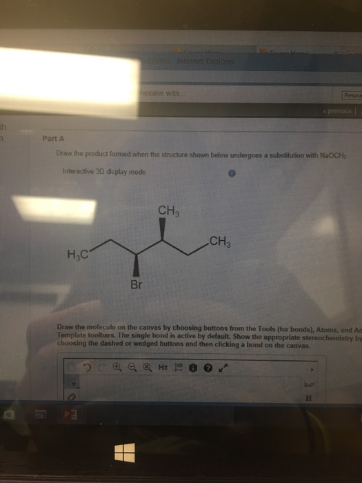 Solved draw the product formed when the structure shown | Chegg.com