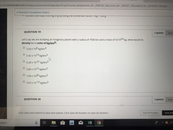 Solved s://uic blackboard. com webapps assessment | Chegg.com