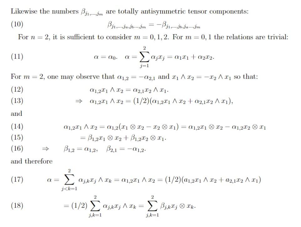 Solved Question (1). Let α=∑j1