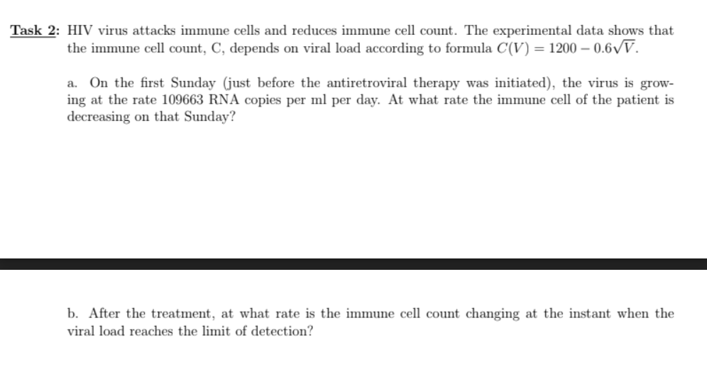Solved "the detection limit of the viral load is 50 copies | Chegg.com