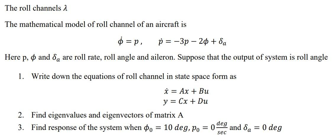 Solved The roll channels 2 The mathematical model of roll | Chegg.com