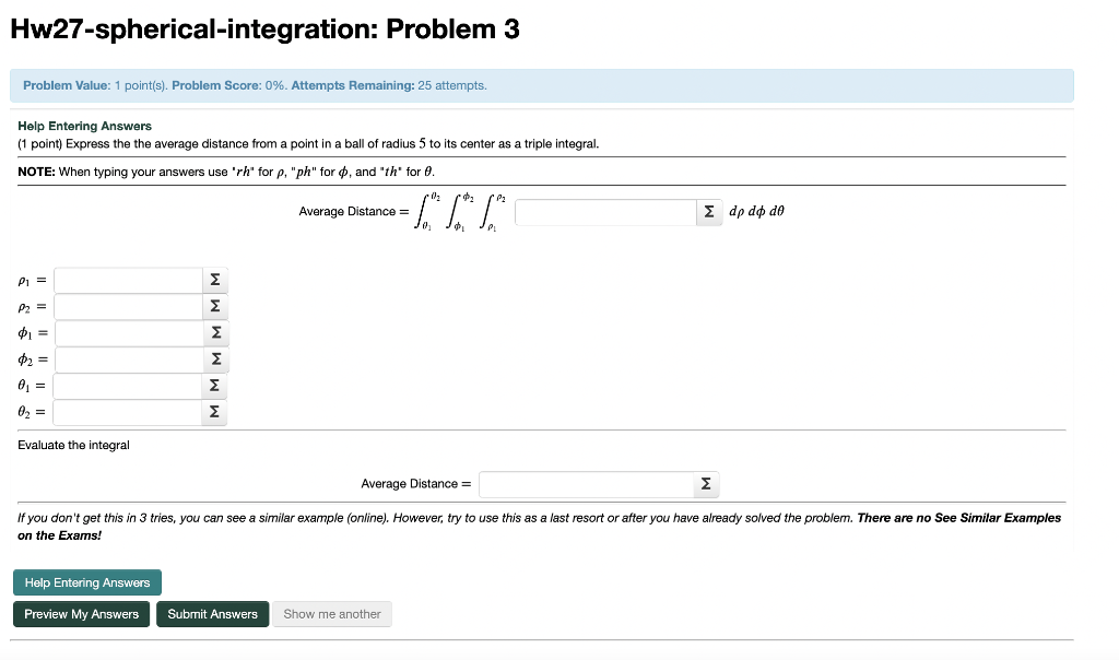 Solved Help Entering Answers (1 point) Express the the | Chegg.com