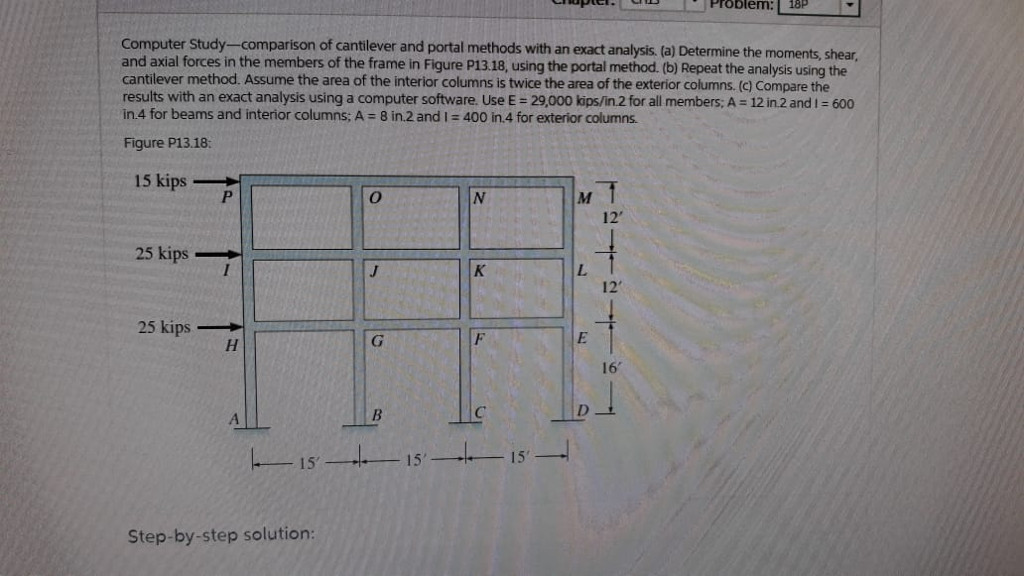Solved Problem: 18P Computer Study-comparison of cantilever | Chegg.com