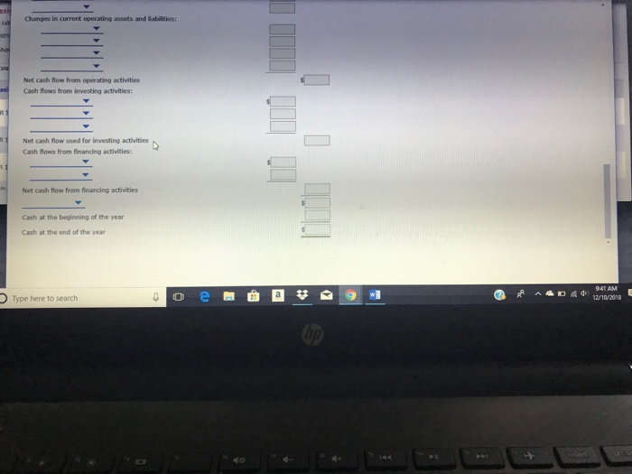 Solved Print 1 PR 13-01 ALGO (Algorithmic) Statement of Cash | Chegg.com