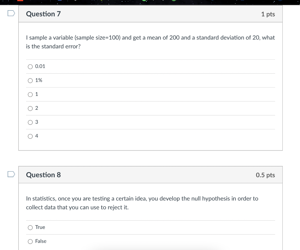 Solved I sample a variable (sample size =100 ) and get a | Chegg.com