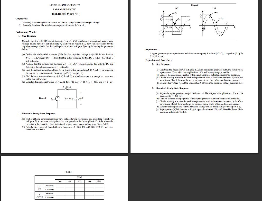 fill the table please . ﻿Experimental Procedure:Step | Chegg.com