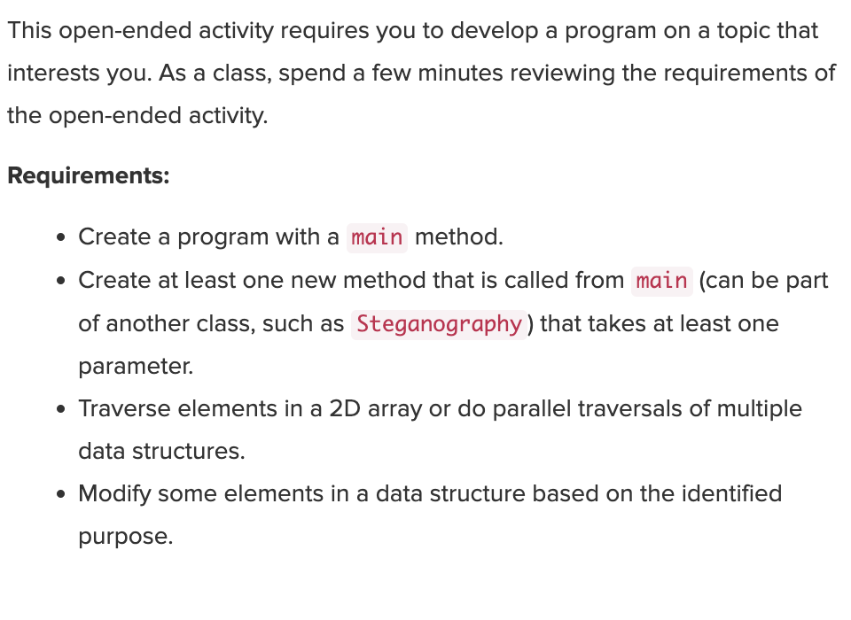 Solved This open-ended activity requires you to develop a | Chegg.com