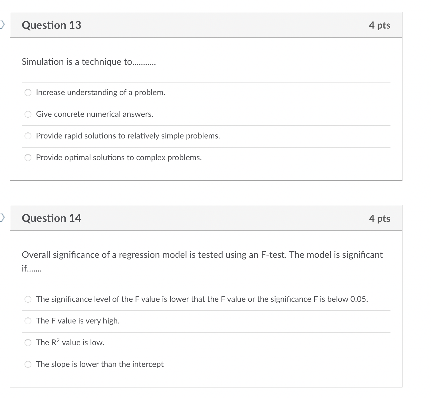 Solved Simulation is a technique to. Increase understanding | Chegg.com