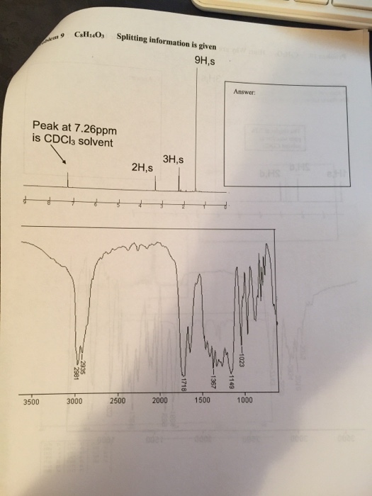Solved Spectroscopy Assignment Group Problem Solving (4 pts | Chegg.com Solved Spectroscopy Assignment Group Problem Solving (4 pts | Chegg.com