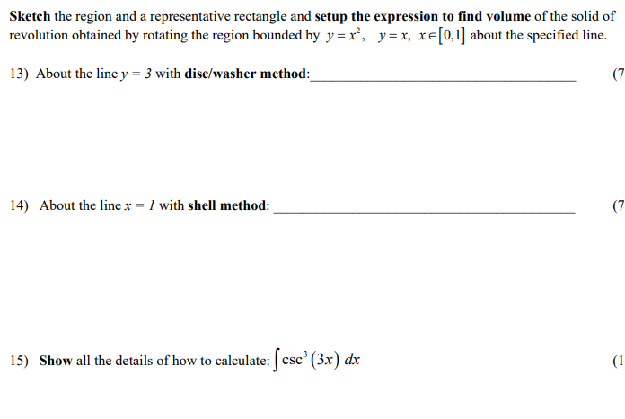 Solved Sketch the region and a representative rectangle and | Chegg.com