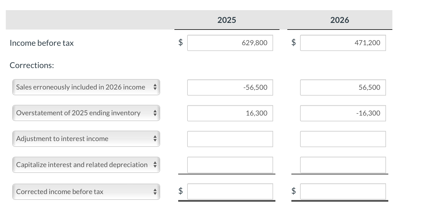 Solved 1. The bookkeeper in recording interest income for | Chegg.com