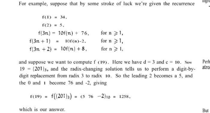 Solved Concrete Mathematics with radix changing and digit by | Chegg.com