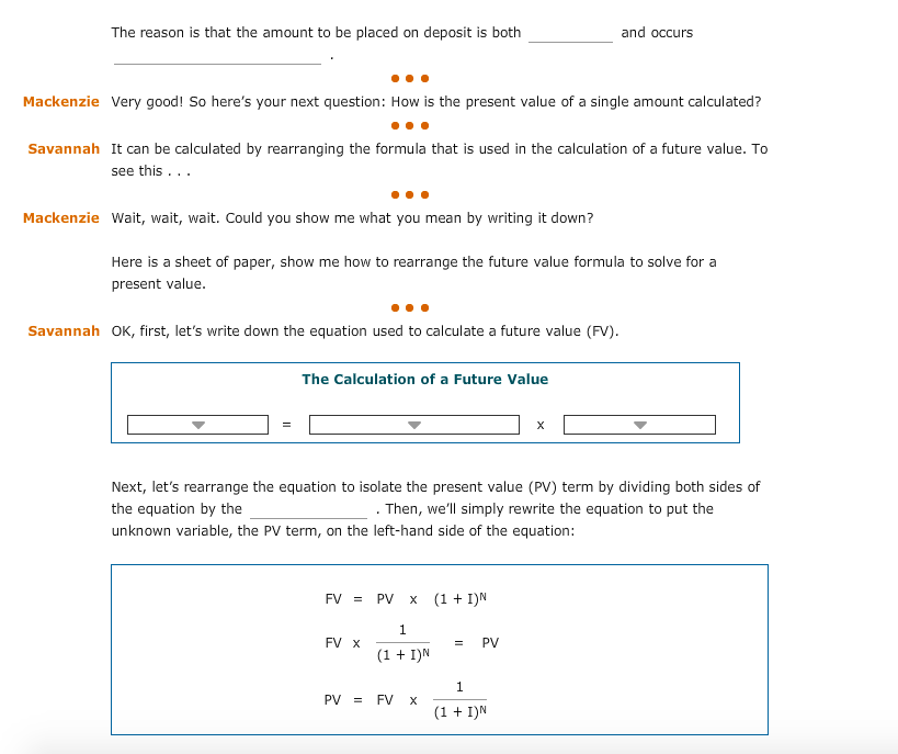 Solved 5. Introduction to the present value of money Aa Aa | Chegg.com