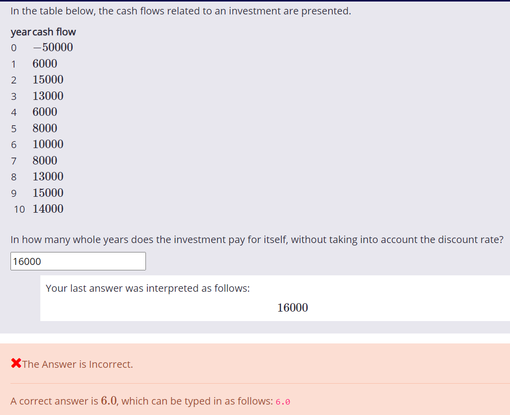 Solved Please show me how to calculate the answer given in | Chegg.com