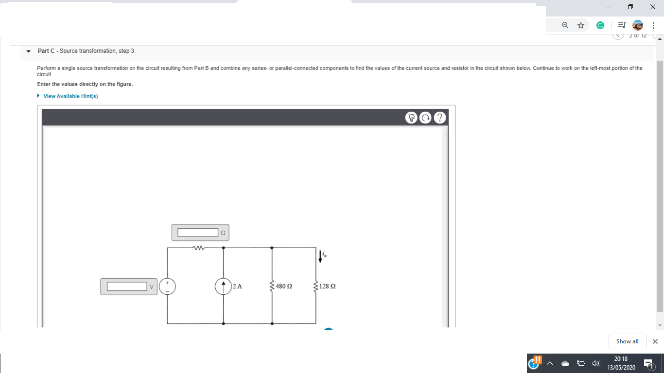 Part C Source Transformation Step 3 Perform A