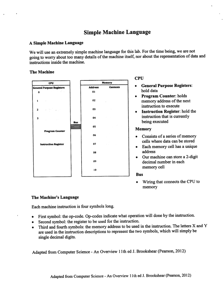 Solved How Computers Execute Instructions A computer's CPU | Chegg.com