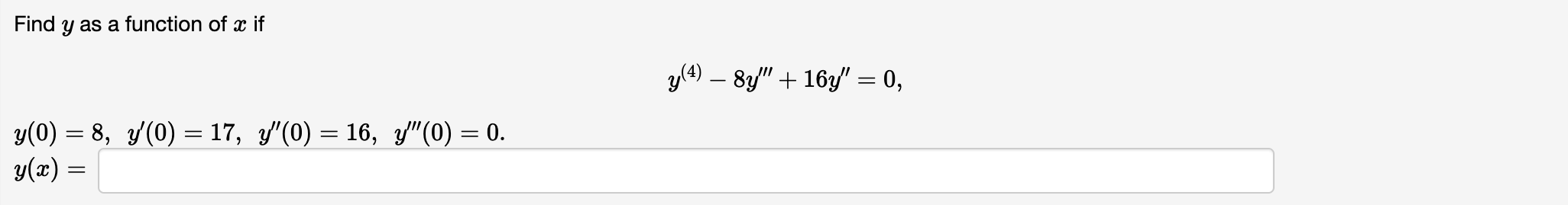 Solved The differential equation dx2d2y−3dxdy−4y=0 has | Chegg.com