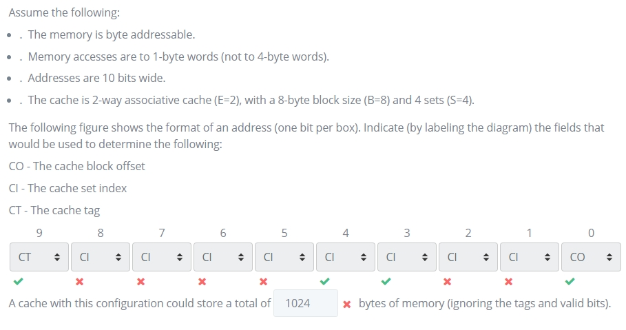 Solved Assume The Following The Memory Is Byte Addressable Chegg