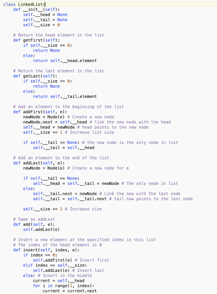 Solved 181 Implement Set Operations In Linkedlist Modify