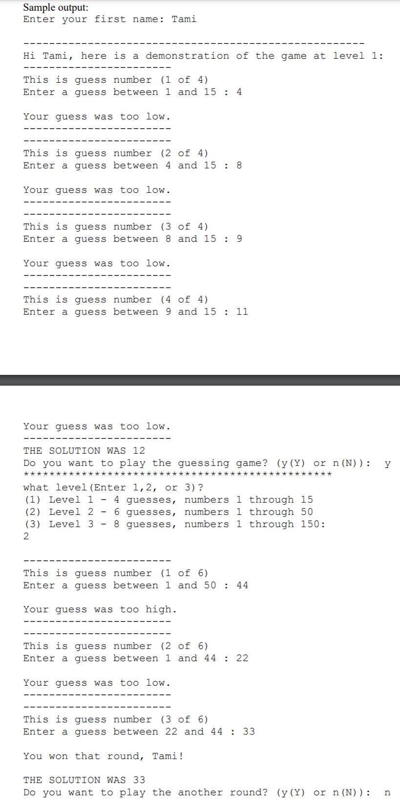 Solved Code 3 parts separately, | Chegg.com
