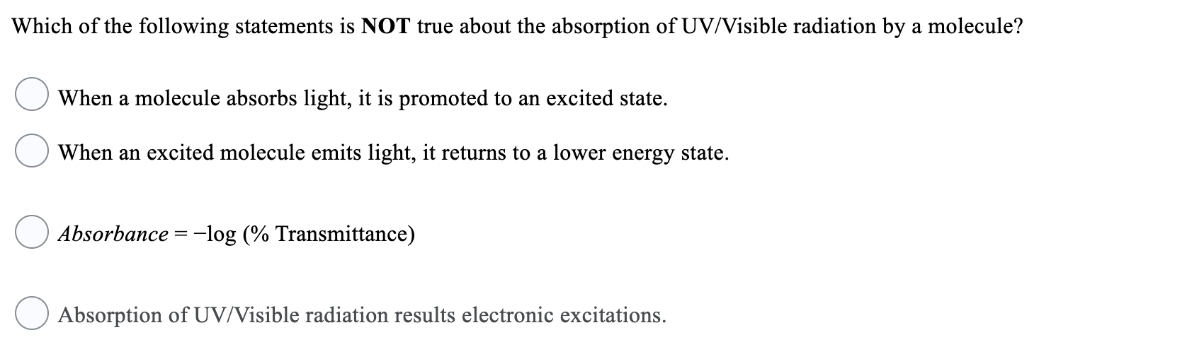 Solved Which of the following statements is NOT true about | Chegg.com