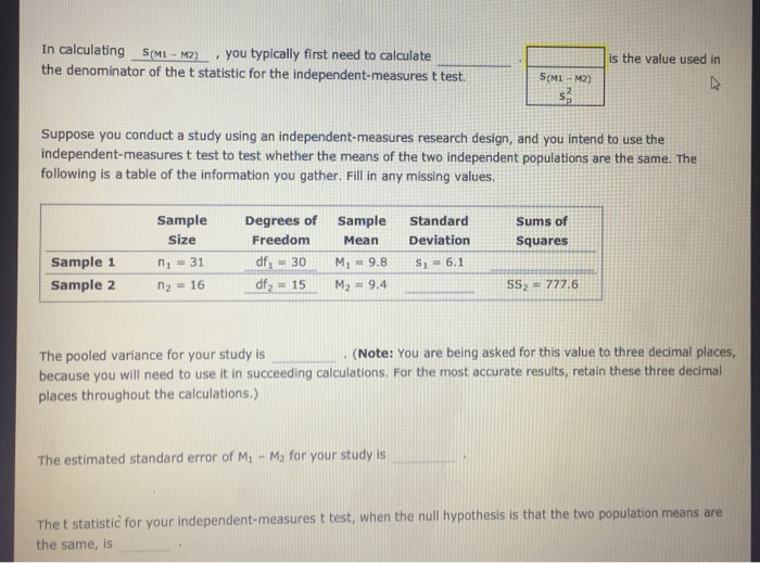 Solved 4. Differentiating pooled variance and the estimated | Chegg.com Solved 4. Differentiating pooled variance and the estimated | Chegg.com