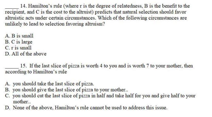 Solved 14. Hamilton's rule (where r is the degree of | Chegg.com