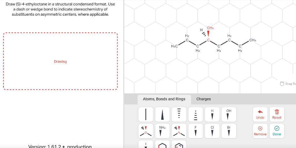 Solved Draw (S)-4-ethyloctane in a structural condensed | Chegg.com